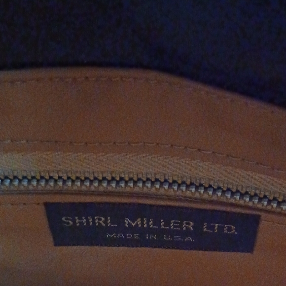 Shirl Miller | Bags | Vintage Shirl Miller Elegant Black Leather ...